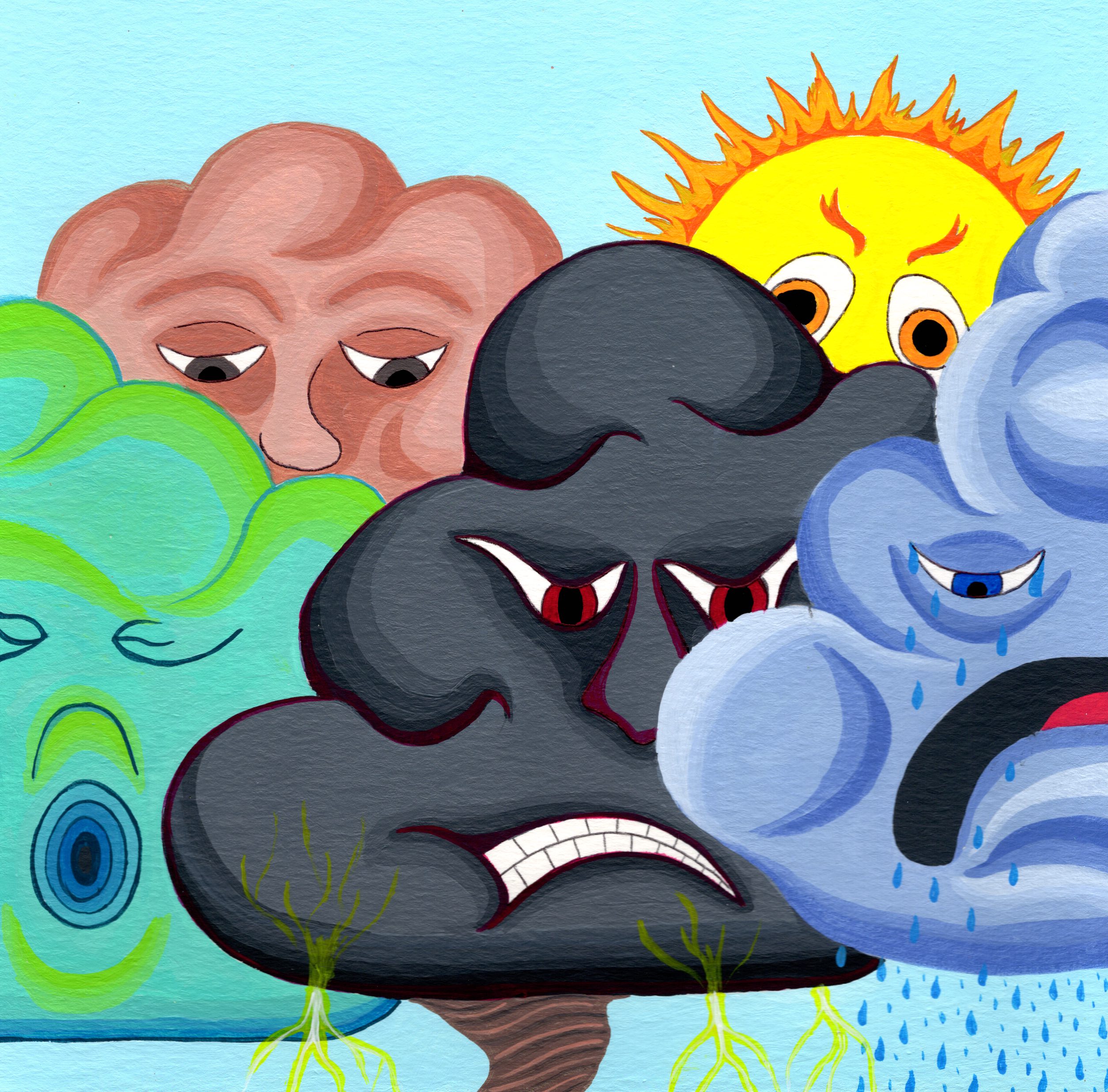 clouds with emotions - Keep Your Child Safe.org